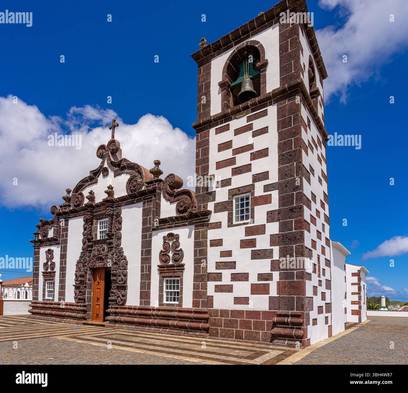 External facade of the church of our lady of purification. Parish of ...