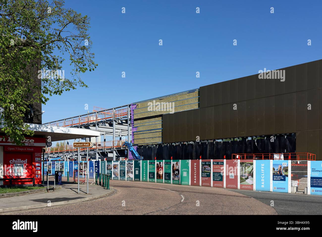 Radcliffe hub, town centre regeneration, installation of insulation and ...