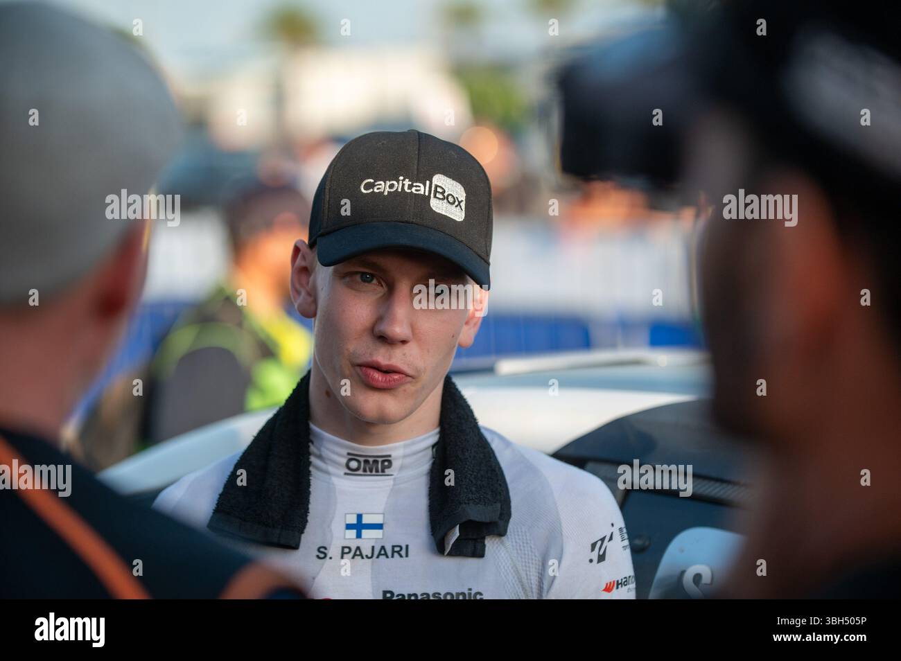 Sami PAJARI(Fin) during the FIA WRC Rally Italia Sardegna in Olbia ...