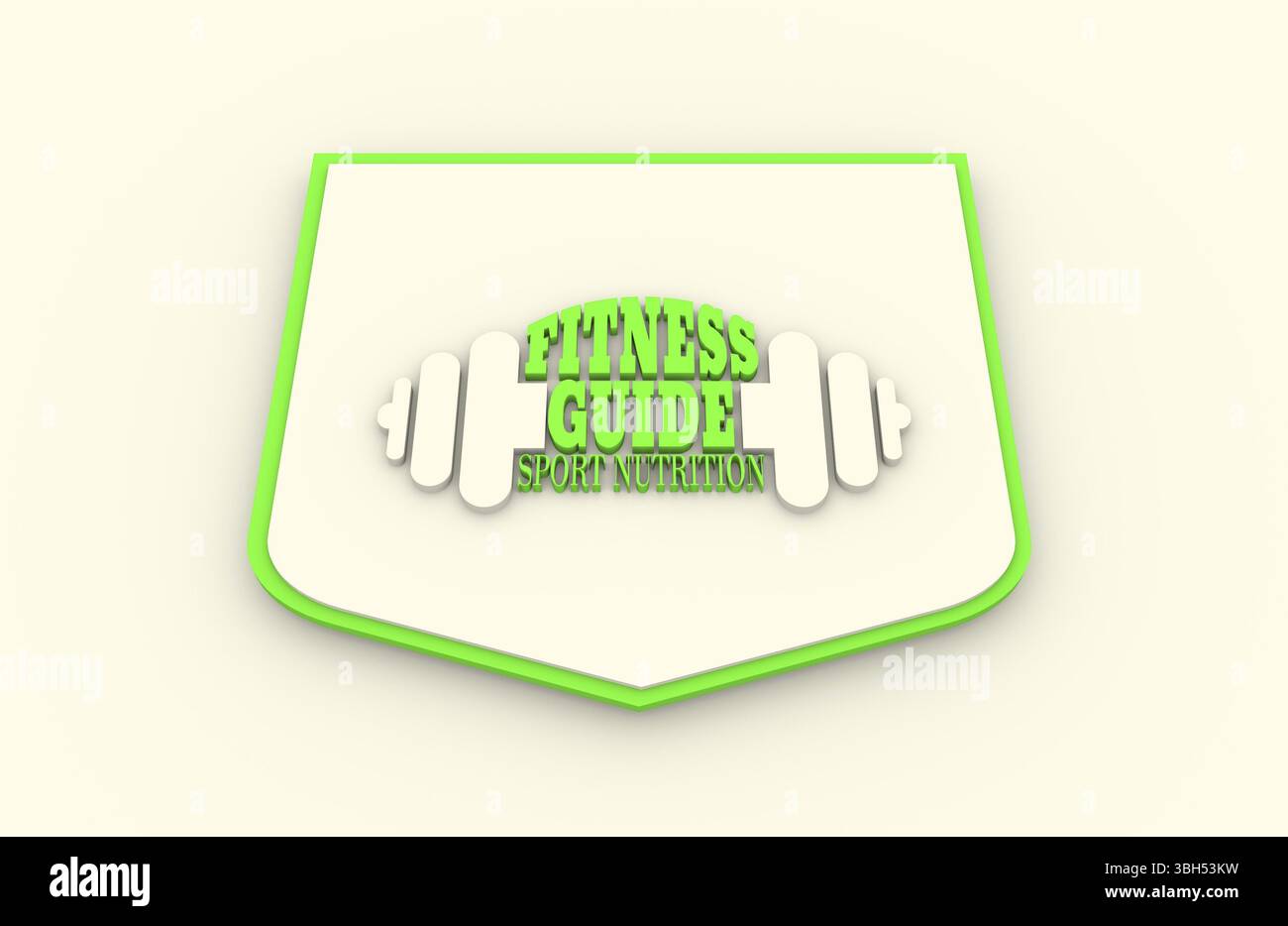 Fitness guide text. Creative Typography Poster Concept. Letters and ...