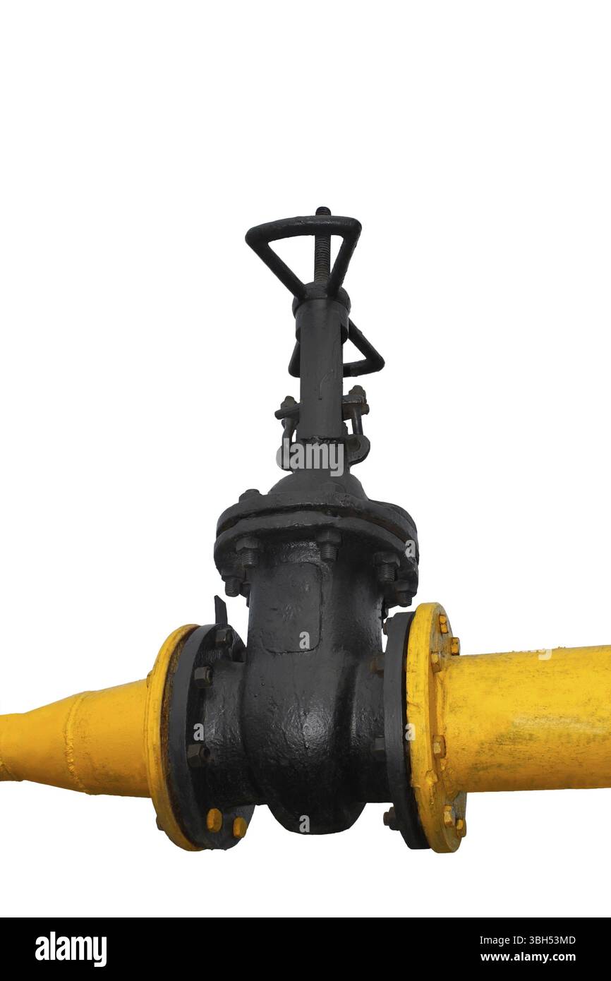 Gas supply pipe Cut Out Stock Images & Pictures - Alamy