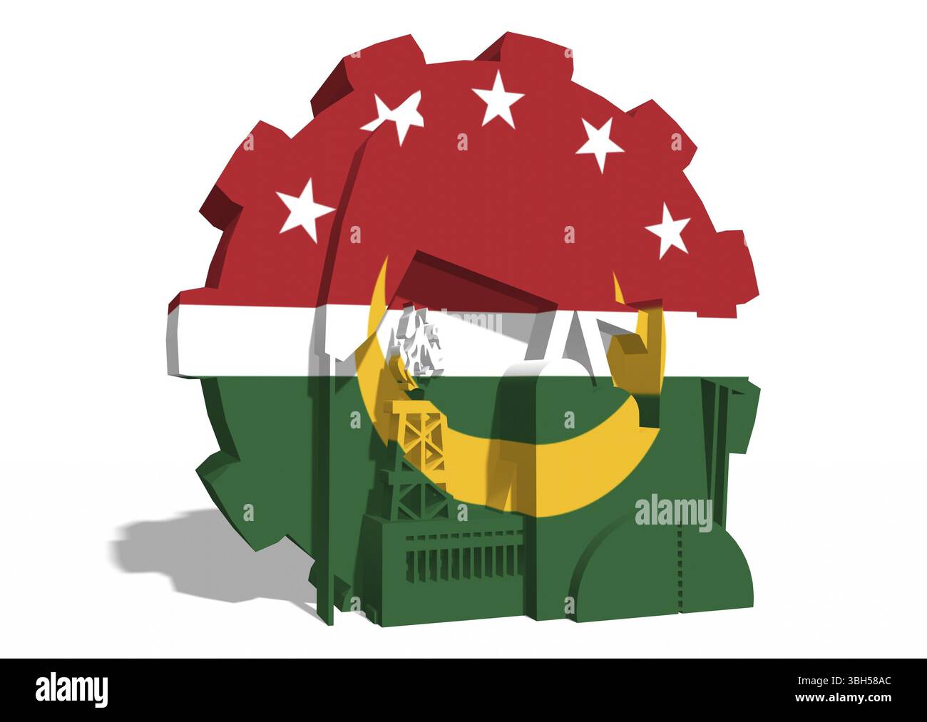 Arab Maghreb Union - AMU association of five national economies members ...