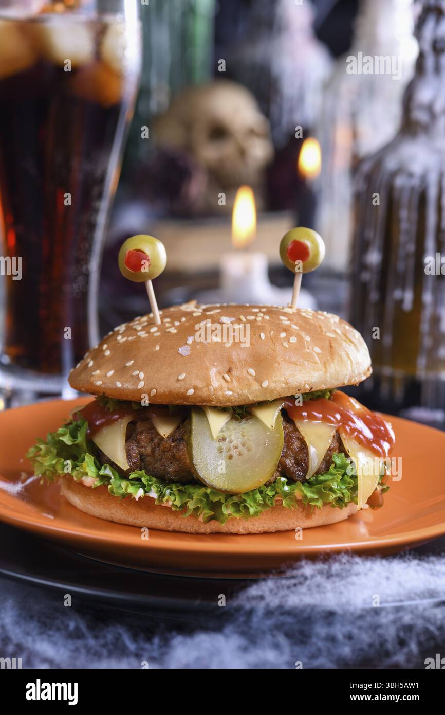 The Monster Burger will definitely lift your spirits and is the perfect ...