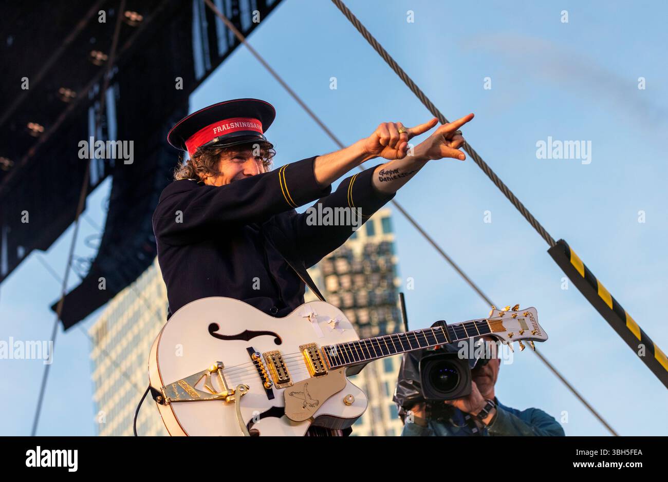 Gothenburg, Sweden. 7th Jun 2025. Håkan Hellström during the concert at ...