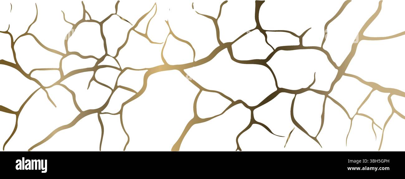 Gold vein concrete Stock Vector Images - Alamy