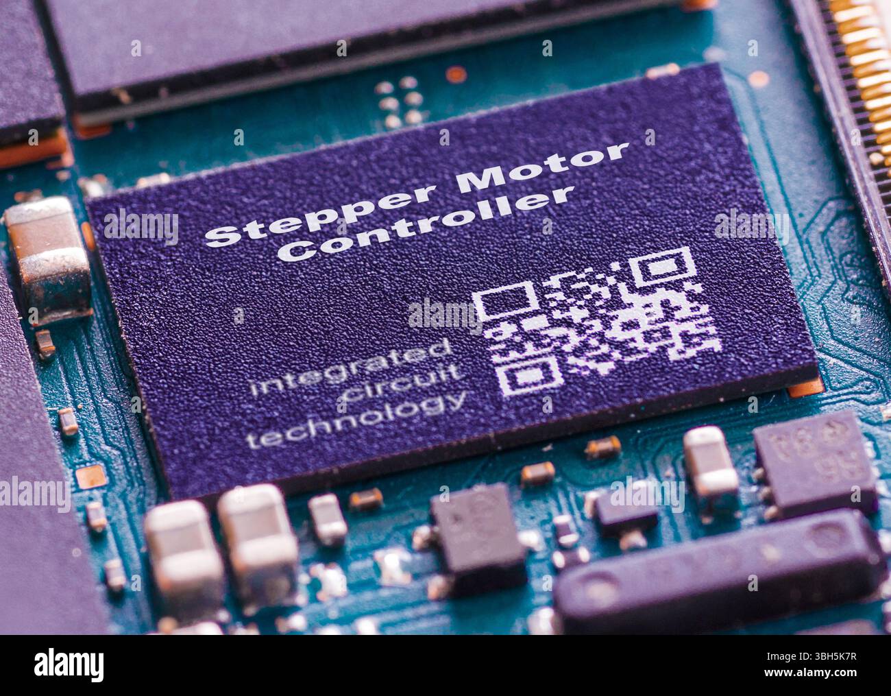 Stepper motor controller. Microchip for precise control of stepper ...