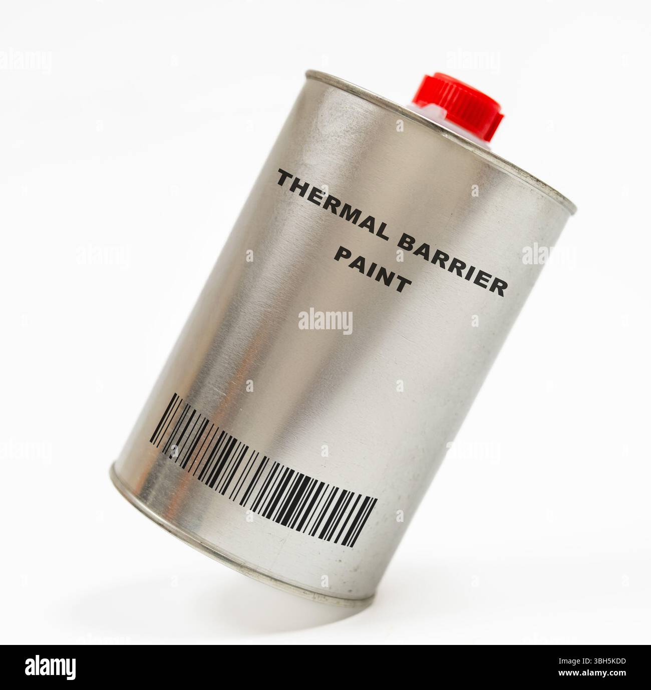 Thermal barrier paint. Insulates and reduces heat transfer Stock Photo ...