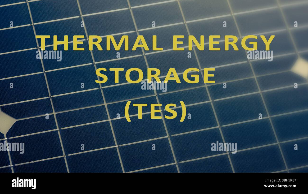 Thermal energy storage (TES). Stores heat or cold for later use ...