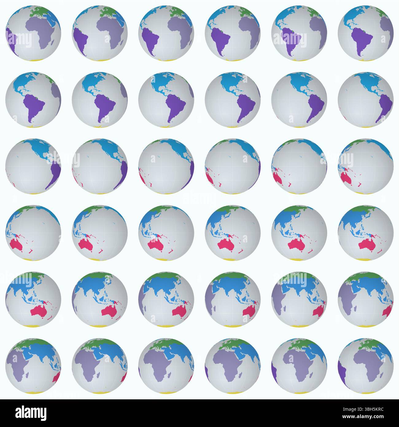 Travel on world style Cut Out Stock Images & Pictures - Alamy