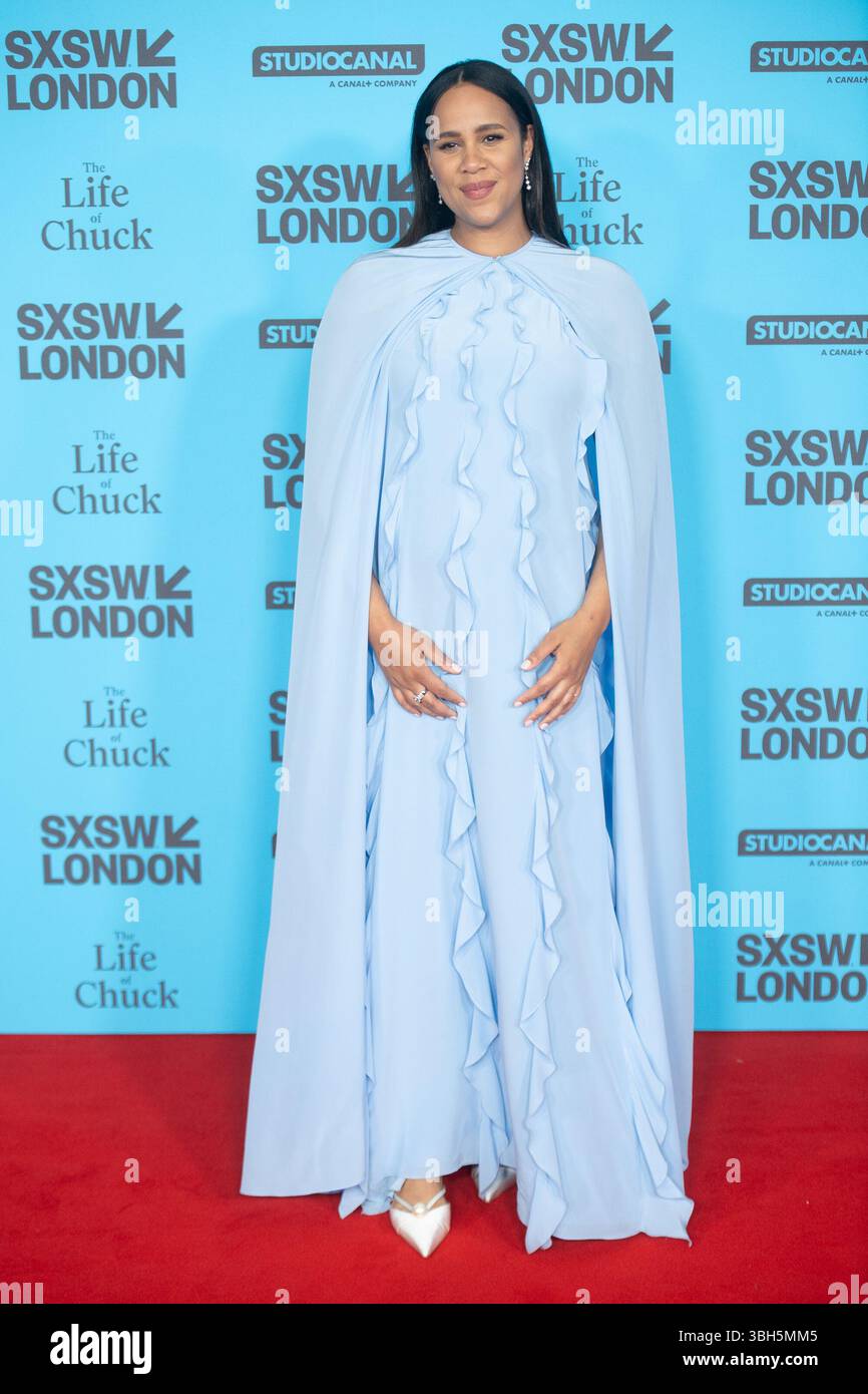 London, UK. 07 Jun, 2025. Pictured: Zawe Ashton attends The UK Premiere ...