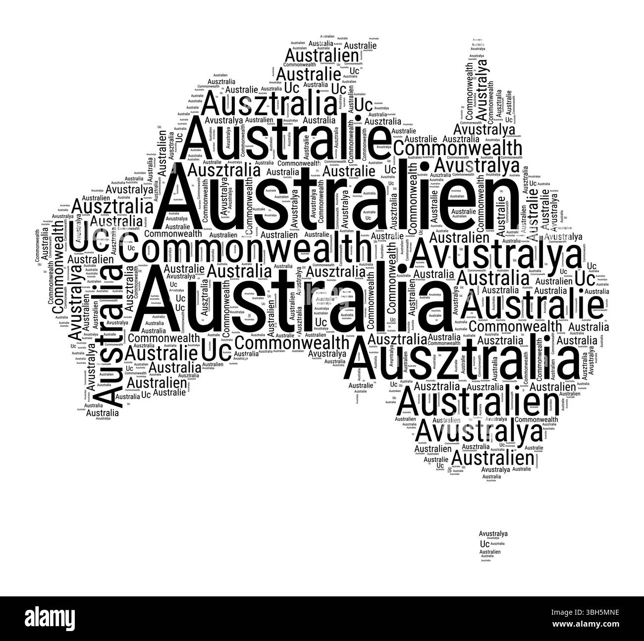 Australia map states Black and White Stock Photos & Images - Alamy