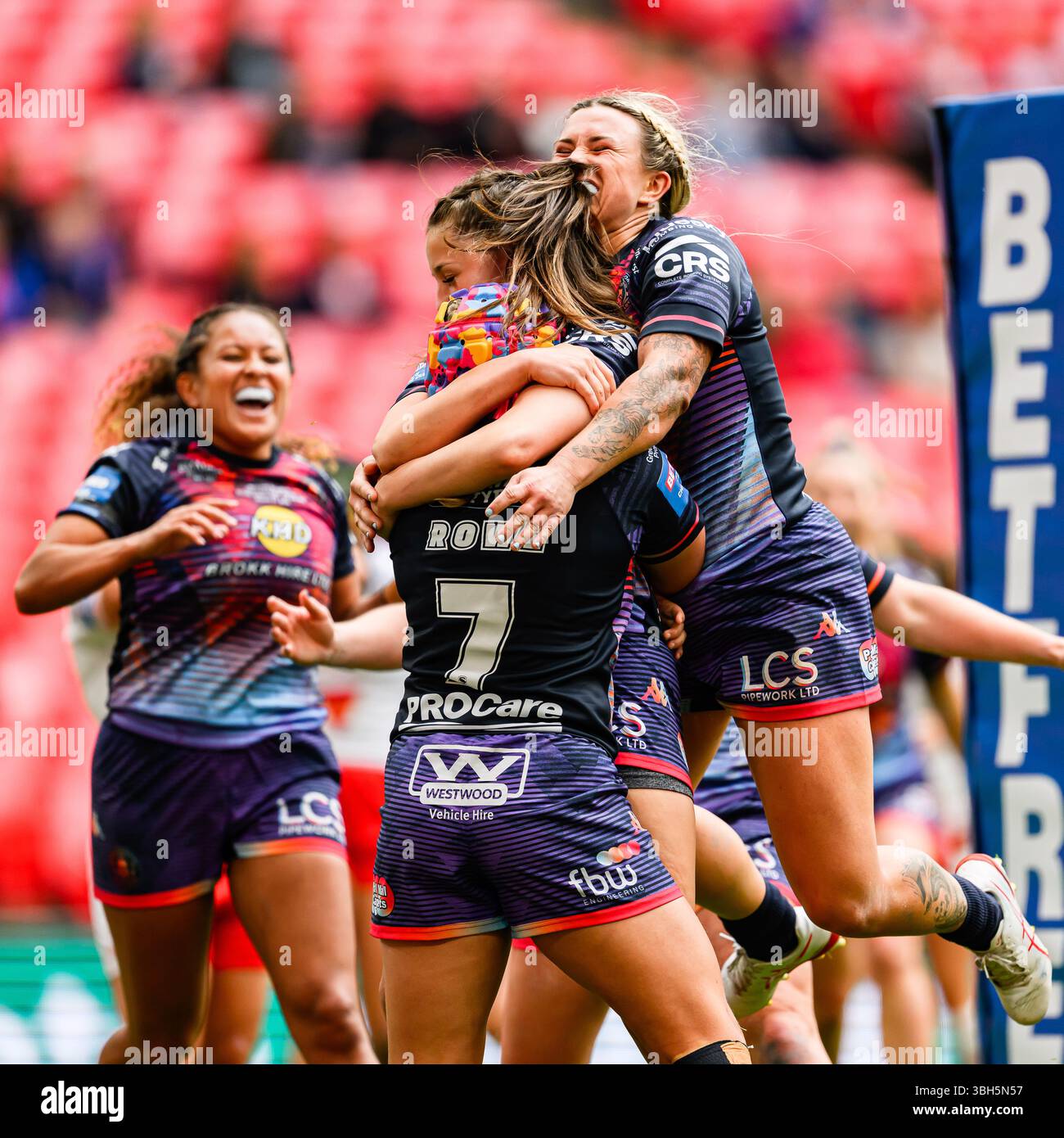 LONDON, UNITED KINGDOM. June 07: during Betfred Women’s Challenge Cup ...
