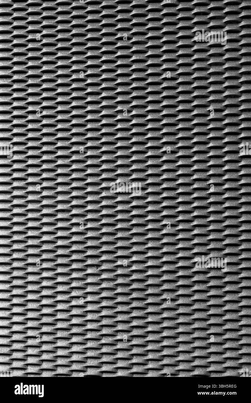 Texture of a grate in aluminum, with repeating pattern Stock Photo - Alamy