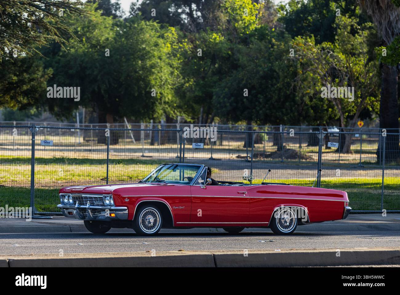 at the 2025 American Graffiti car show and festival in Modesto ...