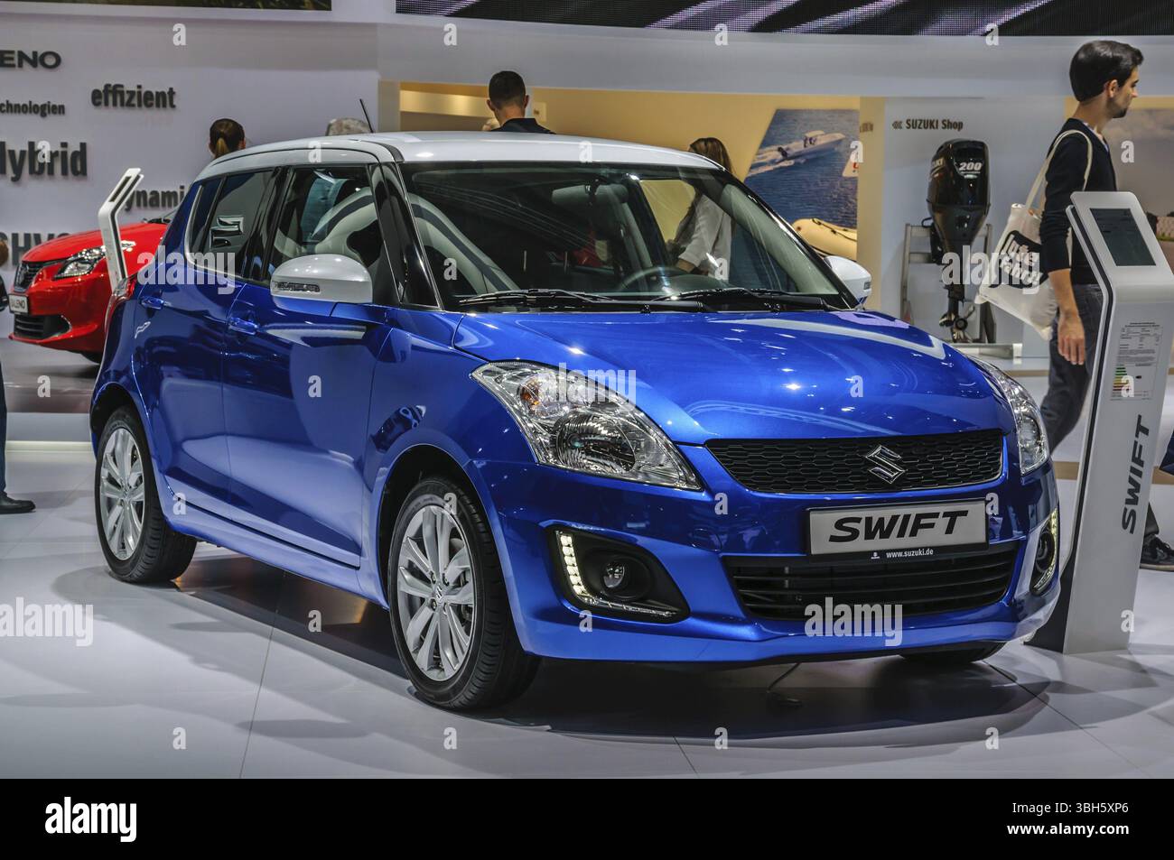 FRANKFURT - SEPT 2015: Suzuki Swift presented at IAA International ...