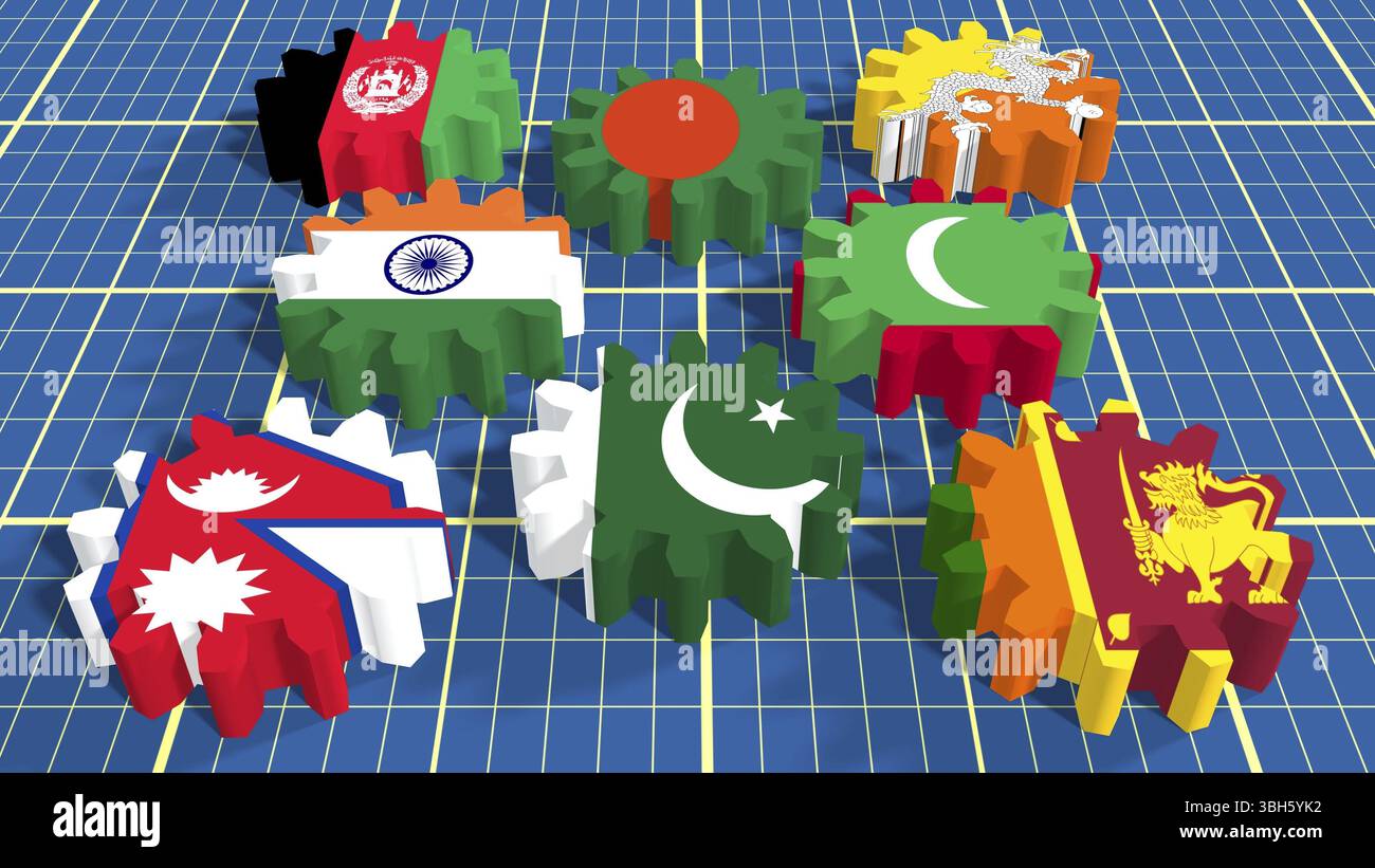 South Asian Association for Regional Cooperation association of eight ...