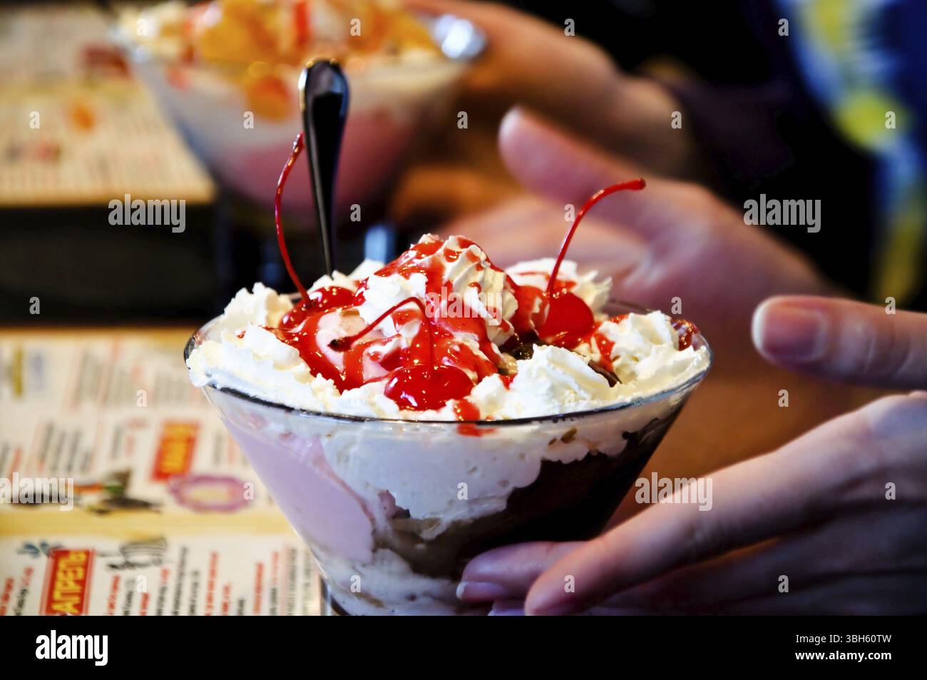 Sweet cherry ice hi-res stock photography and images - Alamy