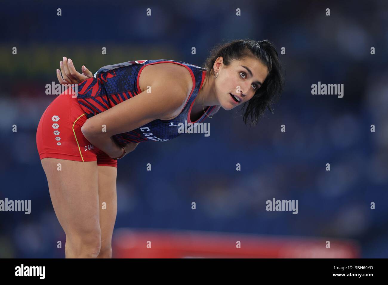 Rome, Italy June 6, 2025: Women's Pole Vault, Roberta Bruni (ITA ...