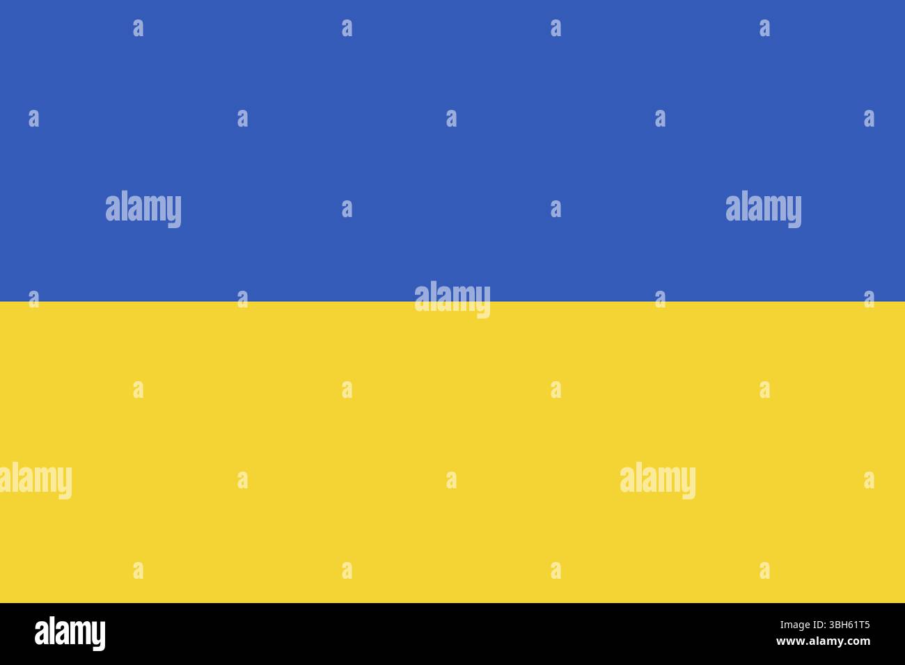 Ukraine flag. Official state symbol of country. Official RGB colors ...