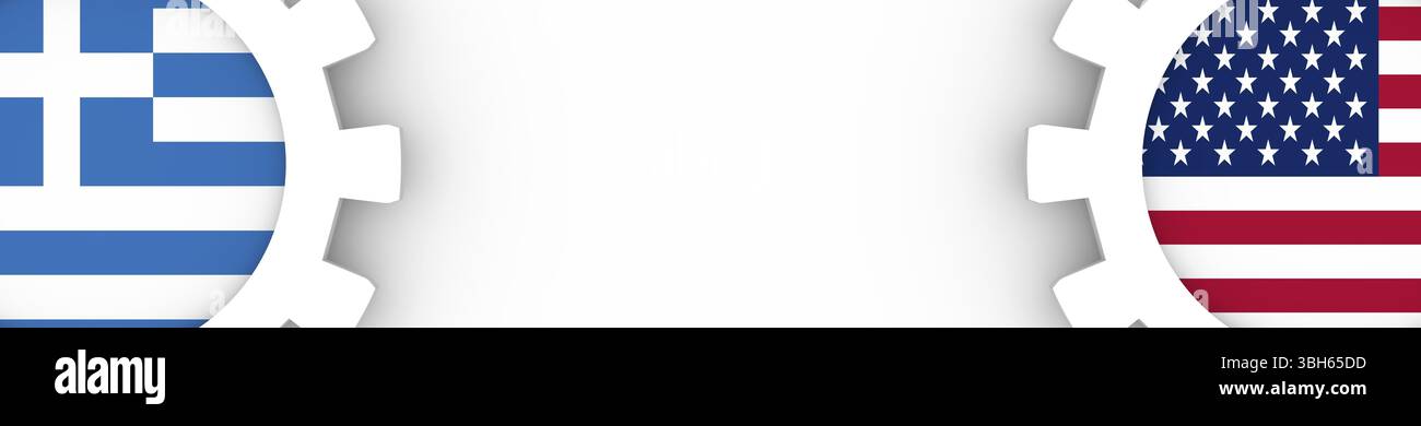 Web Banner, Header Layout Template. Politic and economic relationship ...