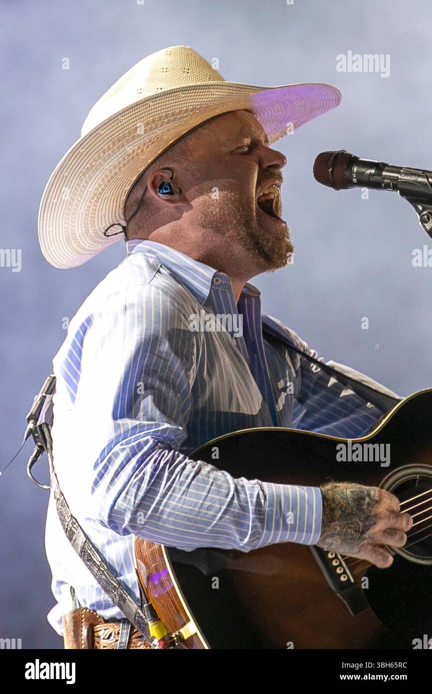 06 June 2025 - Nashville, Tennessee - Cody Johnson. 2025 "CMA Fest ...