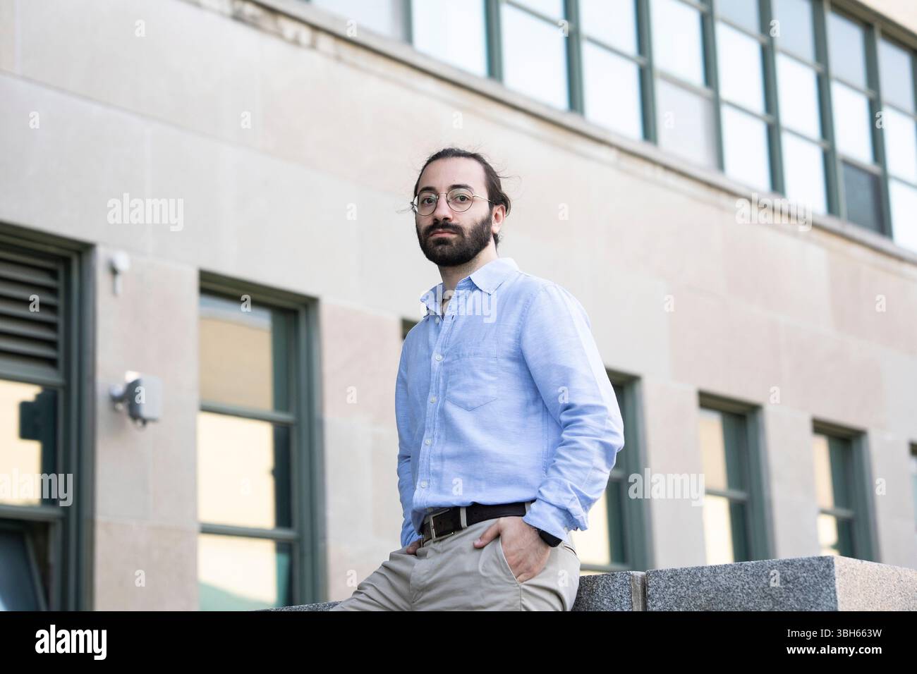 Montreal, Canada. 03rd June, 2025. Jad Albasha poses for a photo at the ...