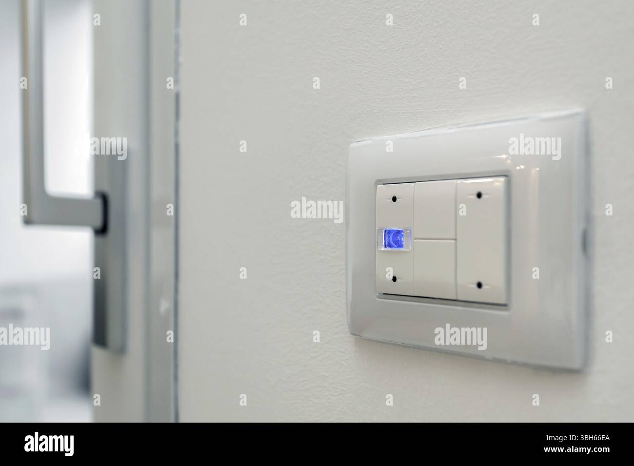 Electric roller shutter switch. Modern style Stock Photo - Alamy
