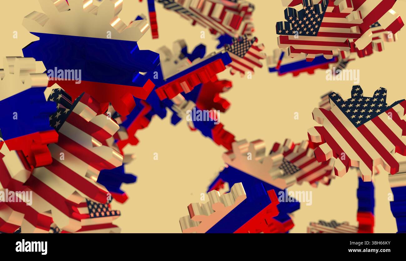 Image relative to politic and economic relationship between USA and ...