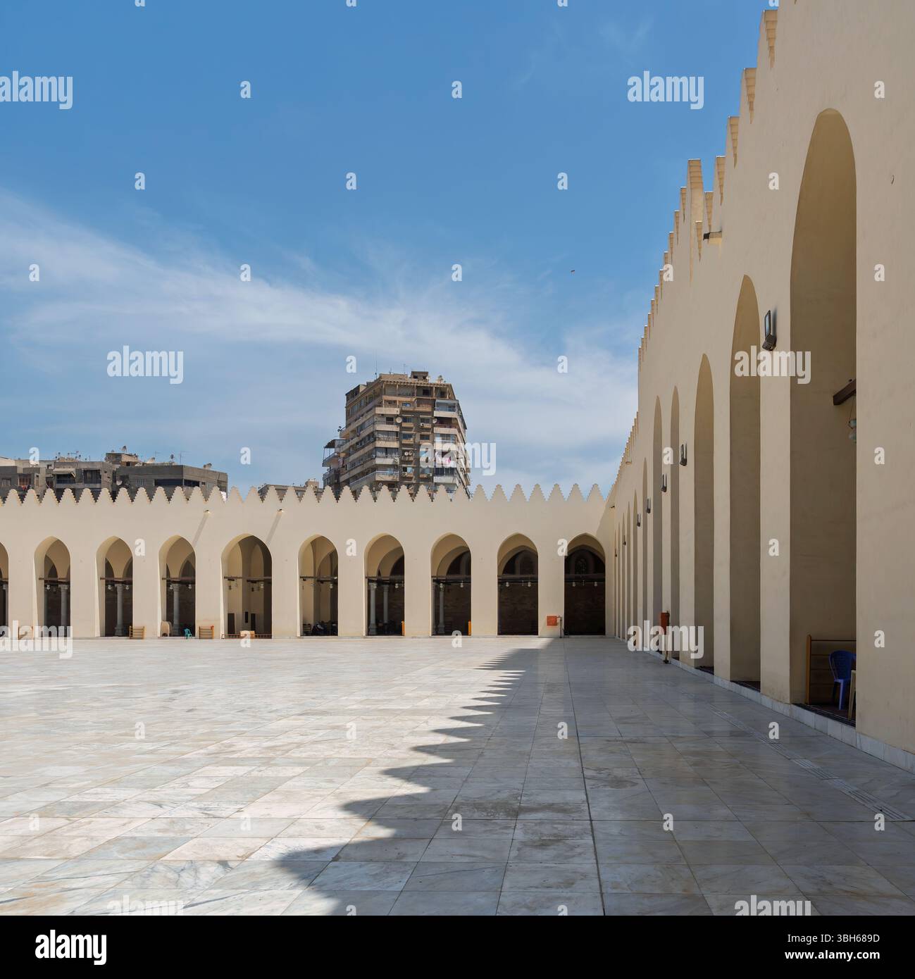 The Mosque of al-Zahir Baybars in Cairo, Egypt, boasts architectural ...