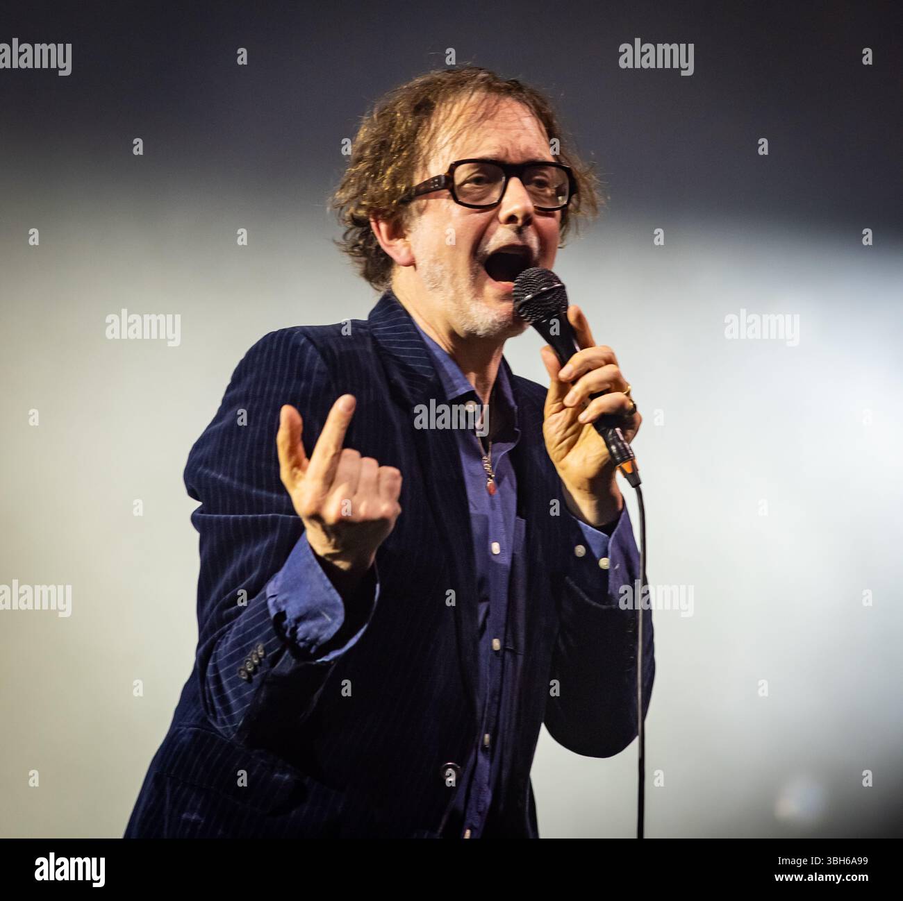 Glasgow UK, 7th June 2025, Pulp live at the OVO Hydro. credit Stephen ...