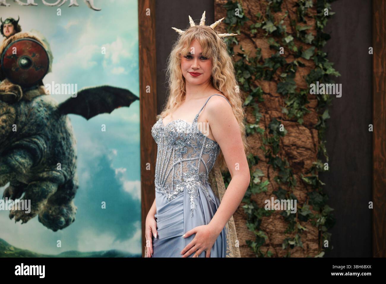 Key Bastos arrives at the premiere of "How to Train Your Dragon" on ...