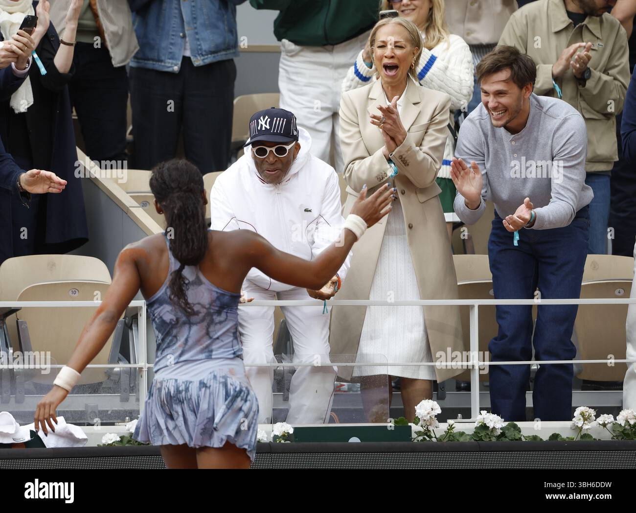 Coco Gauff of USA celebrates her victory against Aryna Sabalenka of ...
