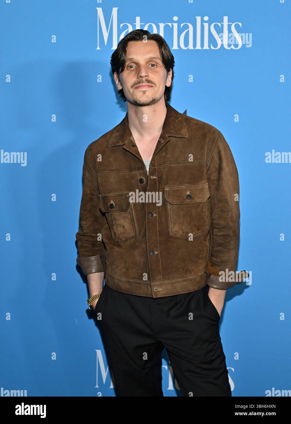 Patrick Droney attends the premiere of "Materialists" at the DGA New ...