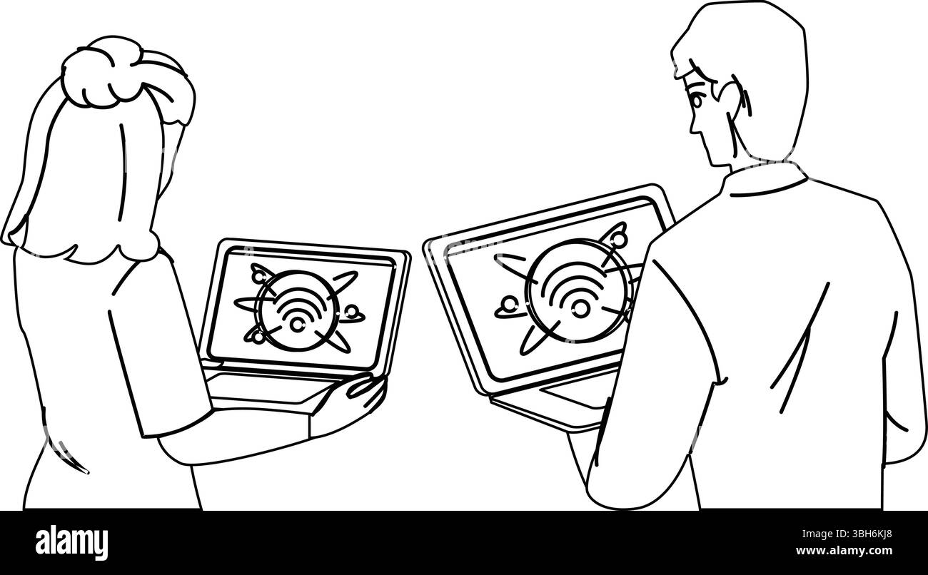 Ai digital quantum chip Cut Out Stock Images & Pictures - Alamy