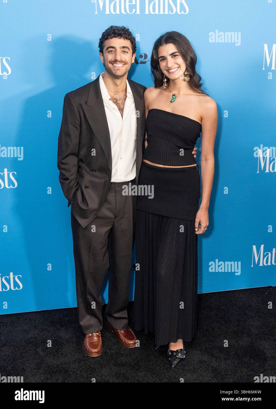 New York, United States. 07th June, 2025. Emil Wakim and Talia Kairouz ...