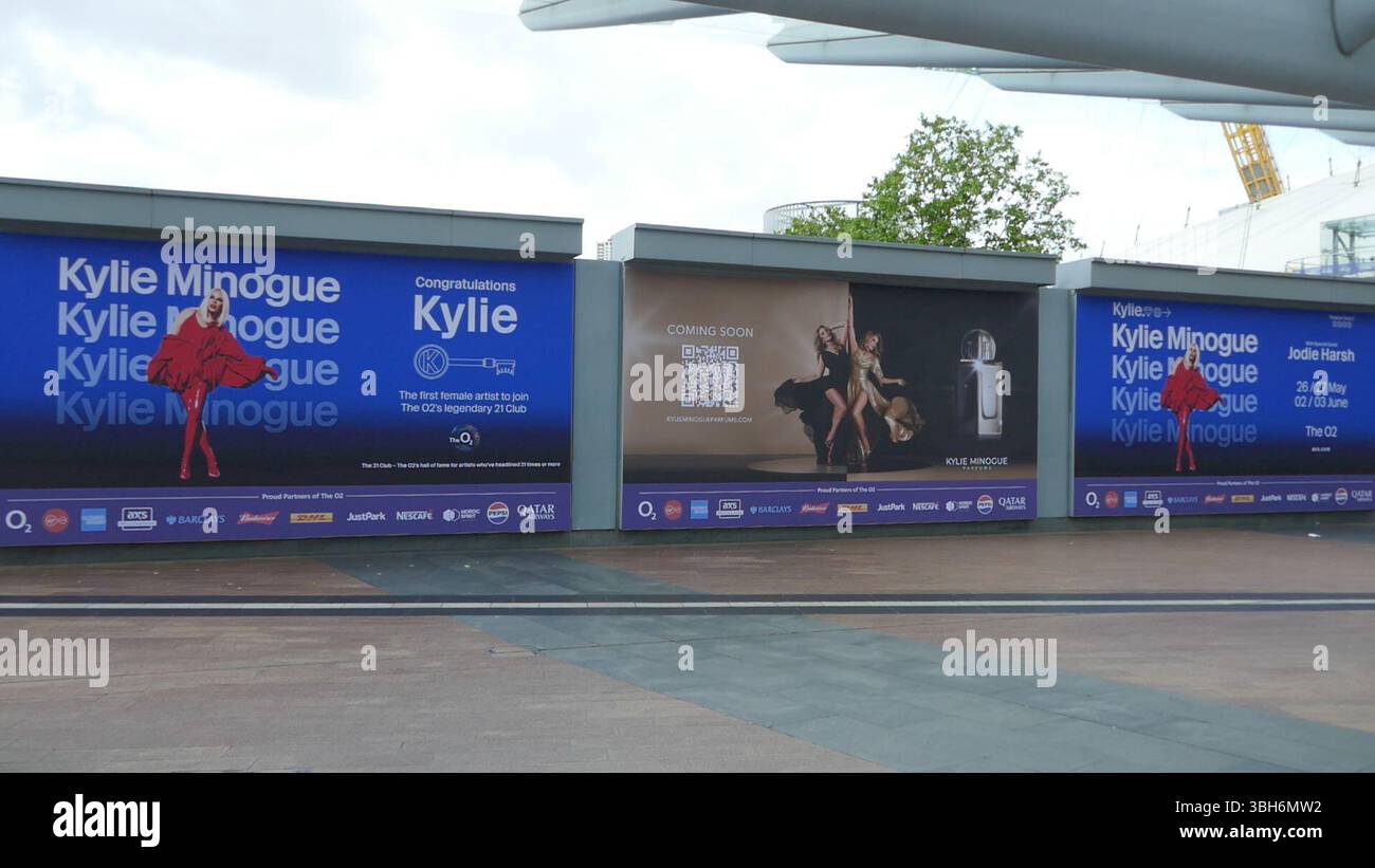 London, United Kingdom 26th May 2025 Kylie Minogue Tension Tour Night 1 ...