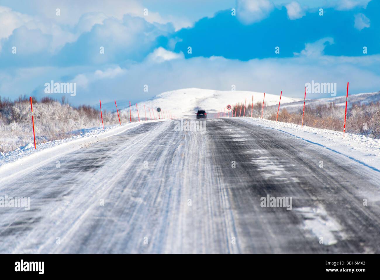 European Route E6 in Finnmark County - Norway Stock Photo - Alamy