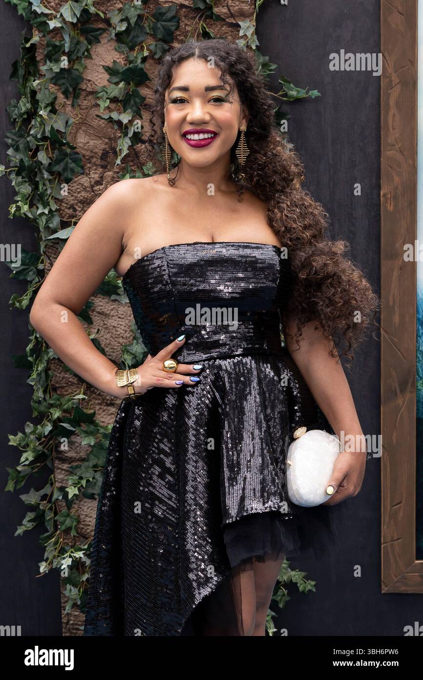 Los Angeles, USA. 07th June, 2025. Courtney Quinn attends the arrivals ...