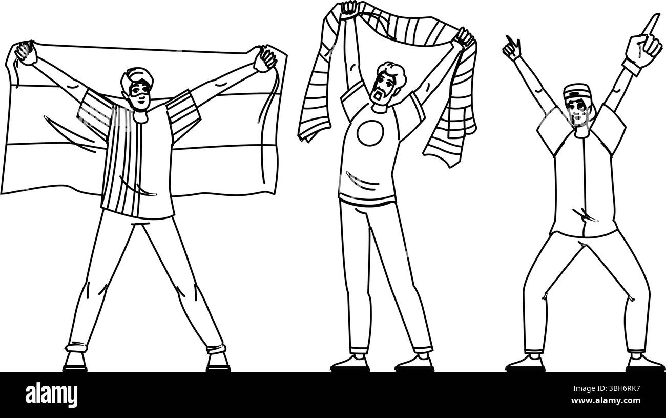 passion soccer fan man vector Stock Vector Image & Art - Alamy