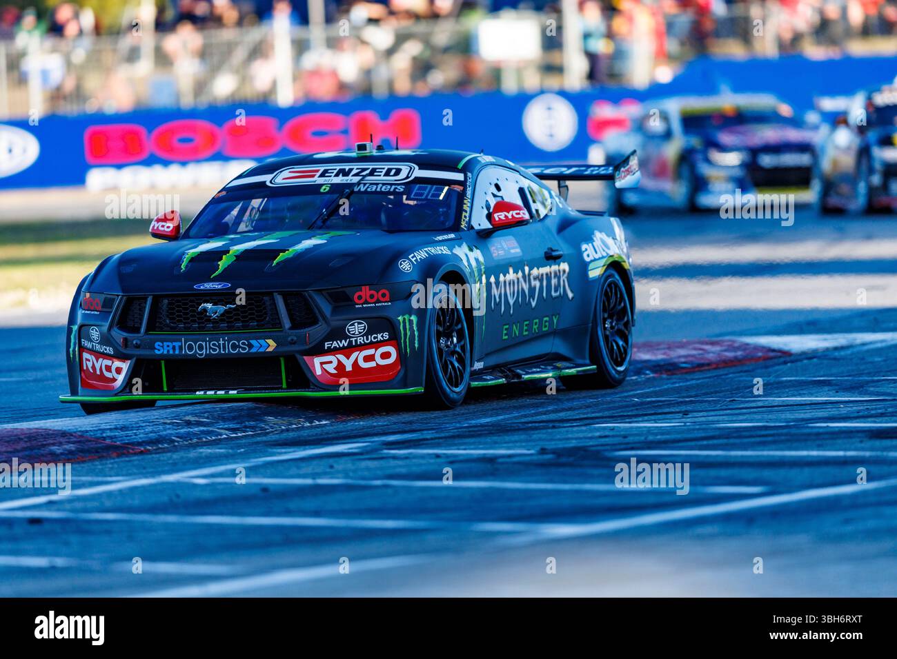 Cameron Waters of Tickford Racing seen in action during race 2 of the ...