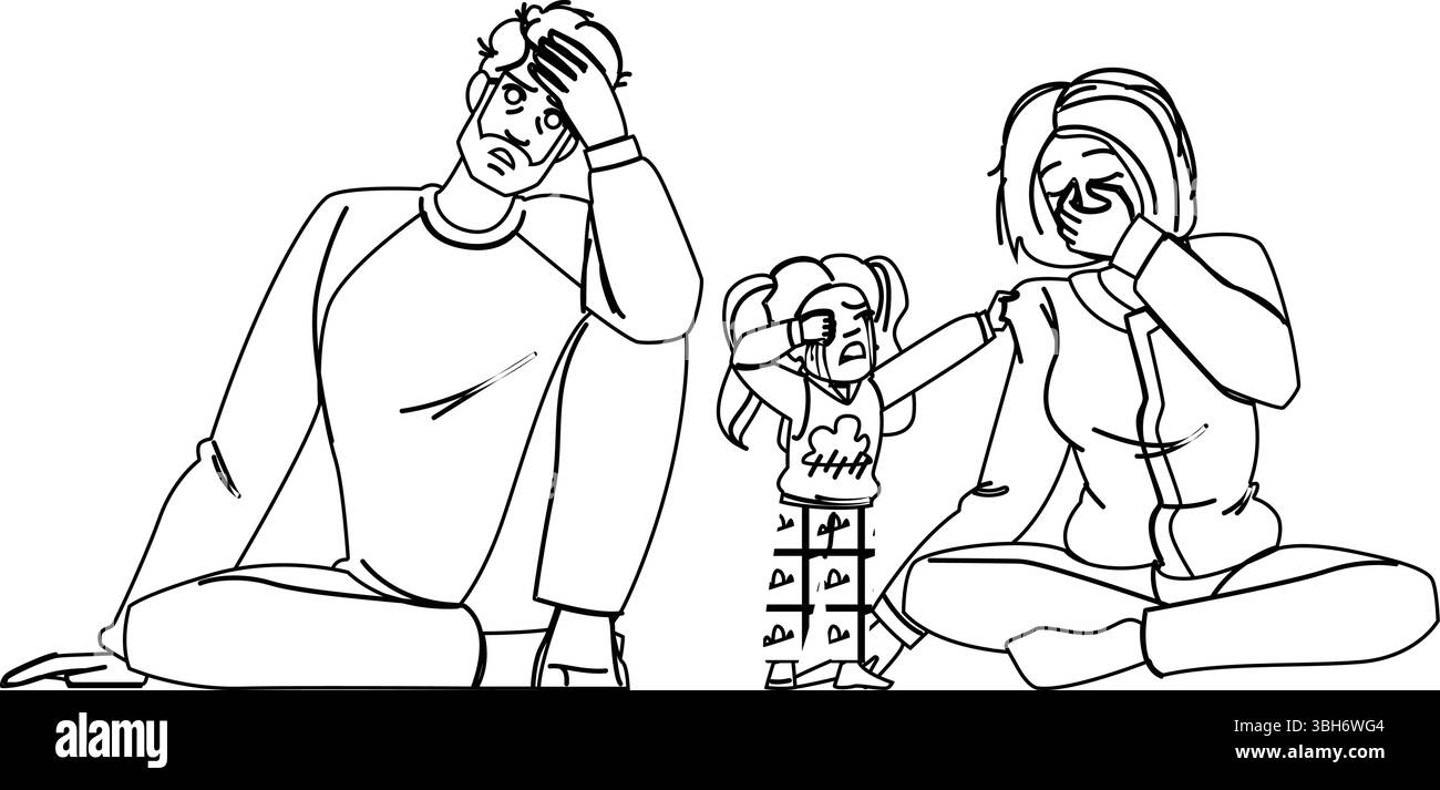 Parenting and discipline Stock Vector Images - Alamy