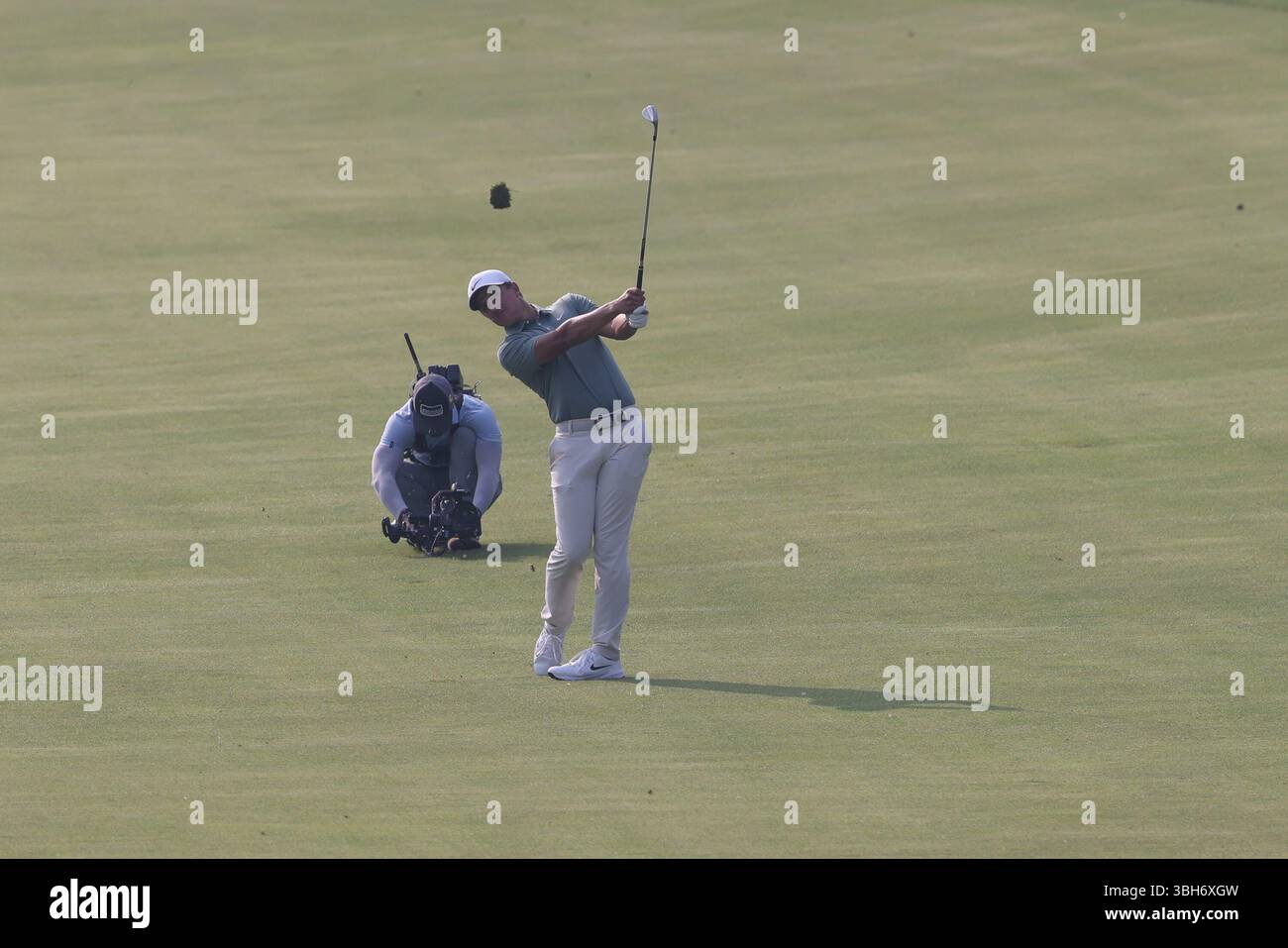 Caledon, Ontario, Canada. 07th June, 2025. Cameron Champ launches an ...