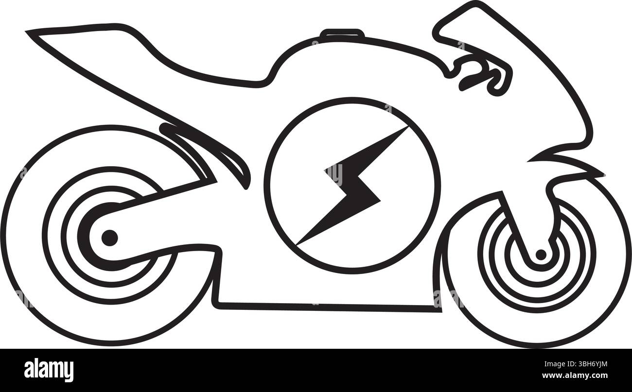 Motorcycle car city Black and White Stock Photos & Images - Alamy