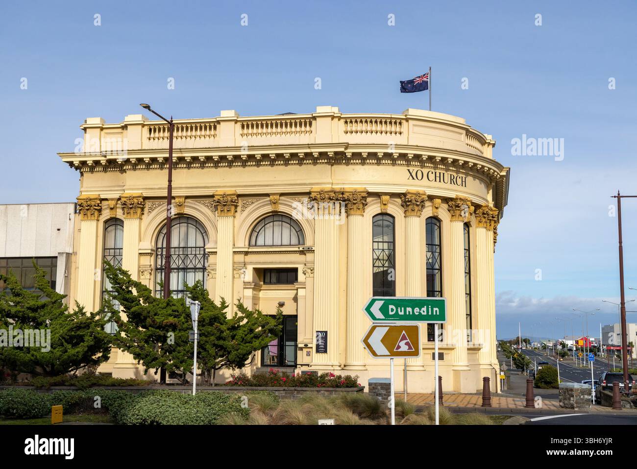 Invercargill city centre, Southland, New Zealand, XO church building on ...