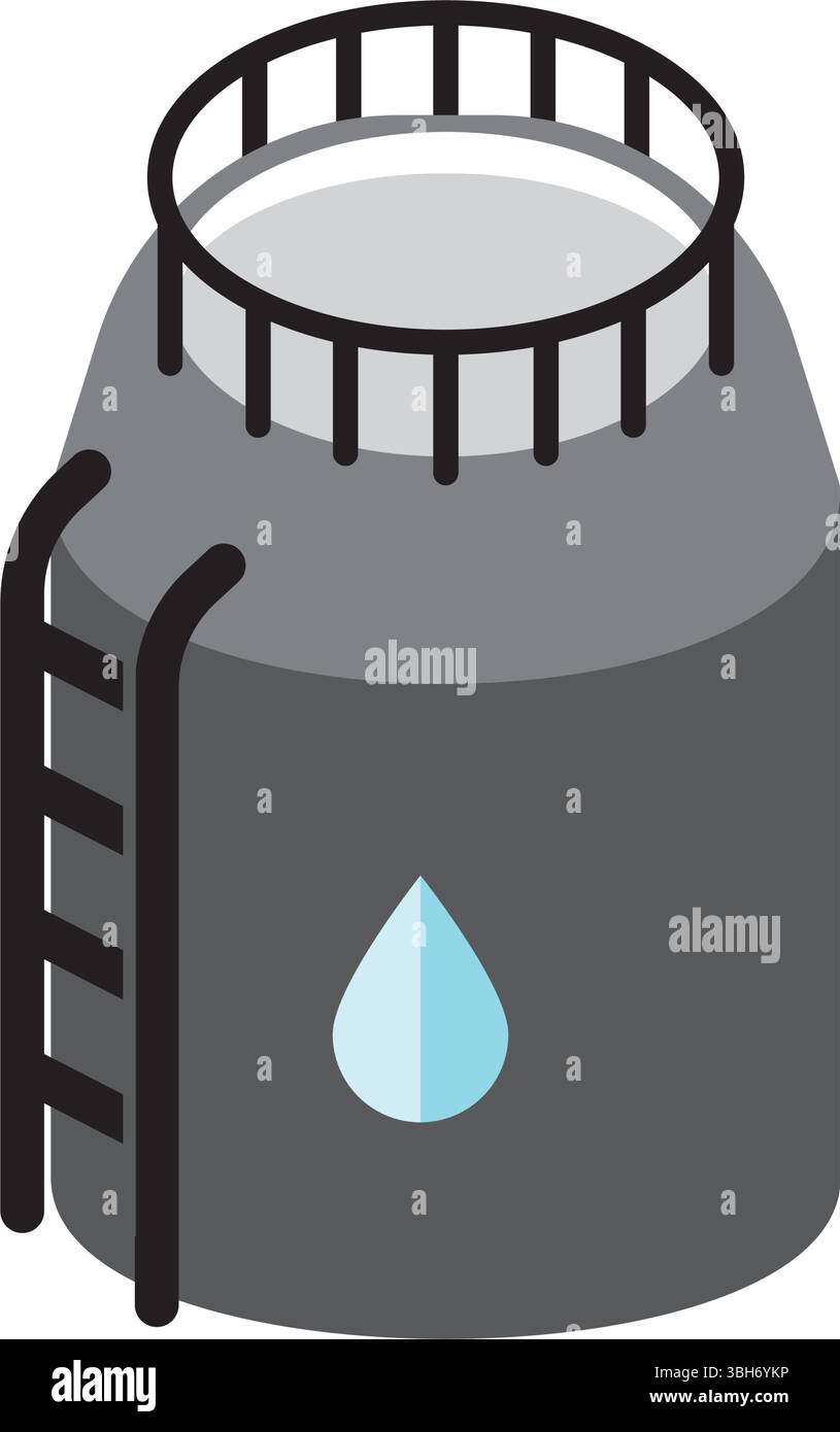 Truck gas tank pump Stock Vector Images - Alamy
