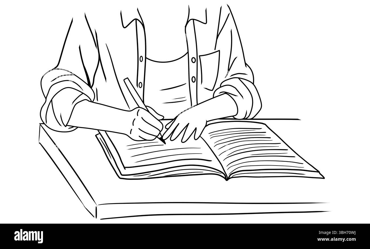 Student line Black and White Stock Photos & Images - Alamy