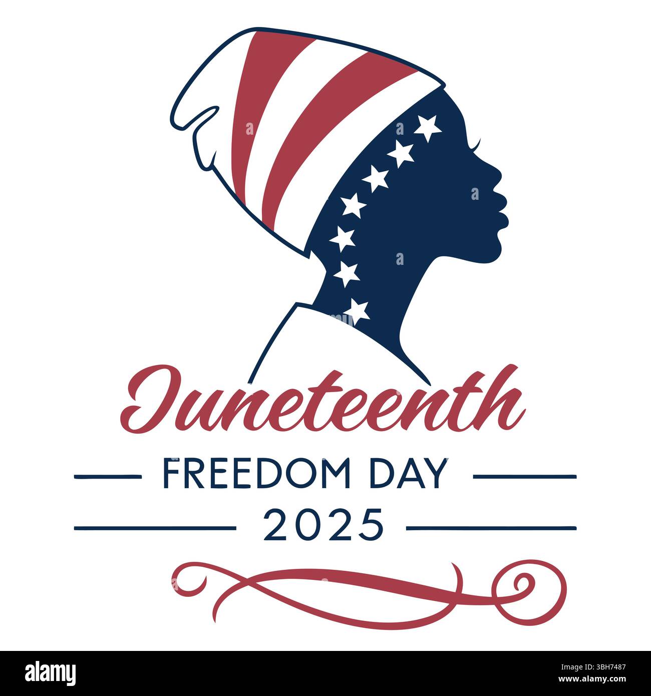 Juneteenth Dedication Banner - Elegant Freedom Day Celebration Sticker ...