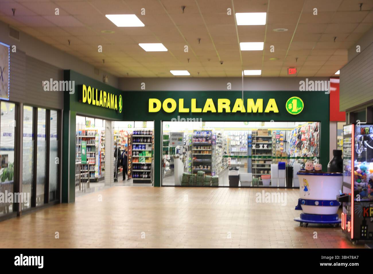 Toronto, Canada - June 3, 2025: Dollarama store in Toronto. Dollarama ...