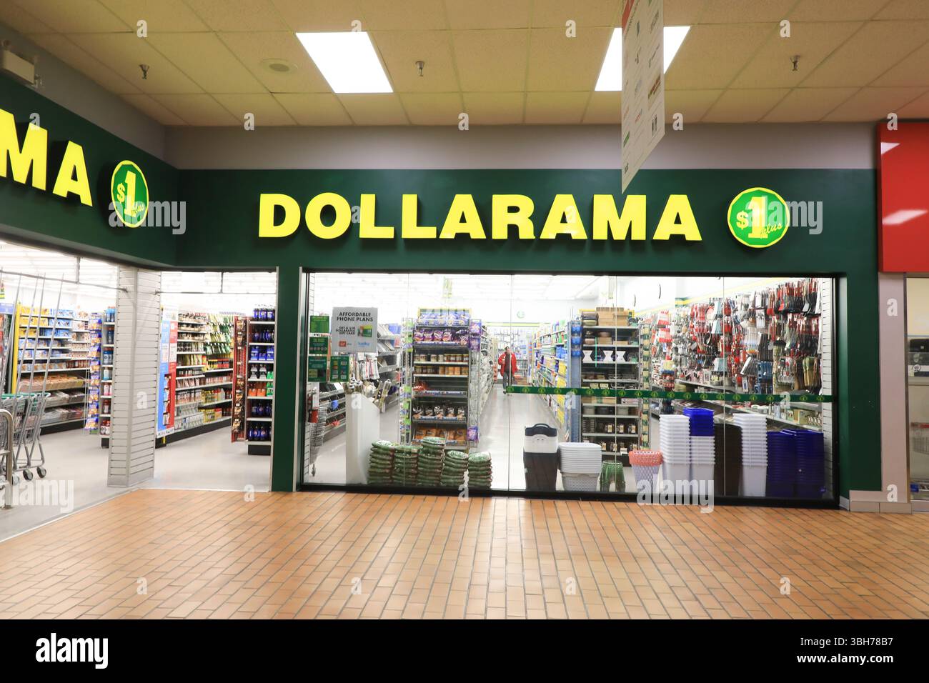 Toronto, Canada - June 3, 2025: Dollarama store in Toronto. Dollarama ...
