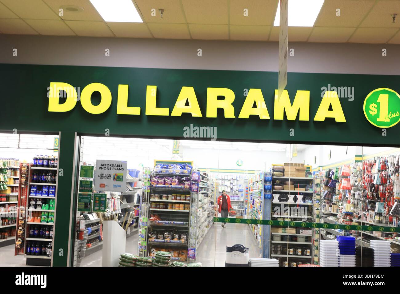 Toronto, Canada - June 3, 2025: Dollarama store in Toronto. Dollarama ...